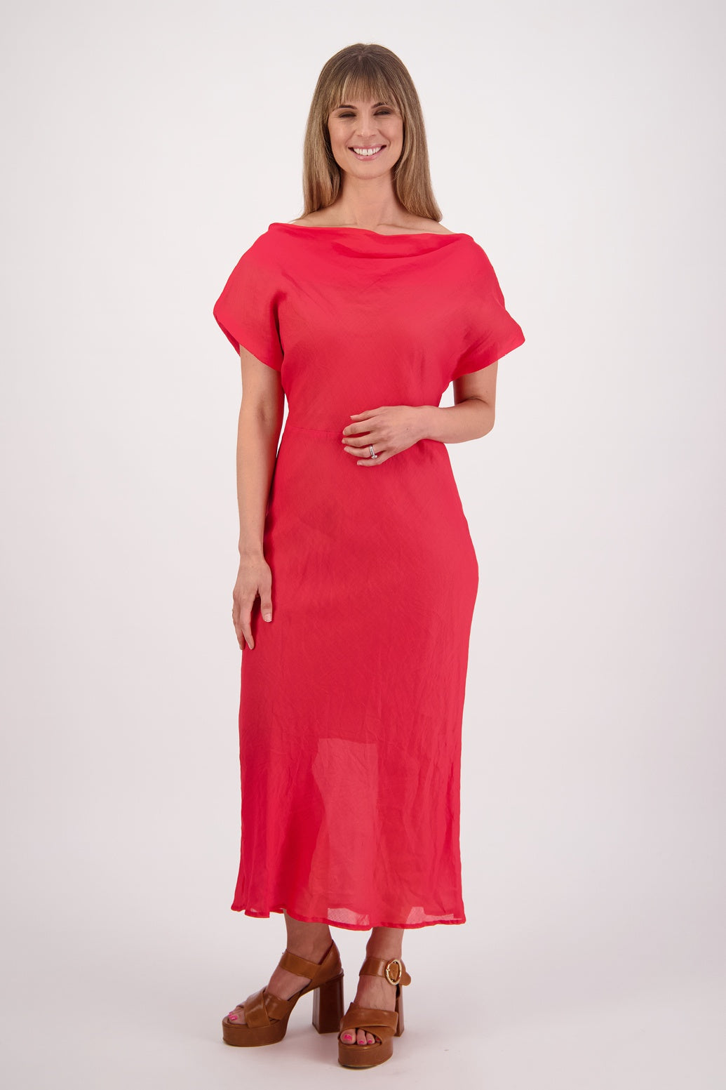 Sassy Dress / Red – Stilo Design & Co Ltd